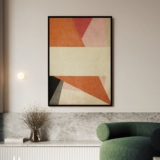 Statement Stripe - Vertical Canvas Wall Art - Vybe Interior