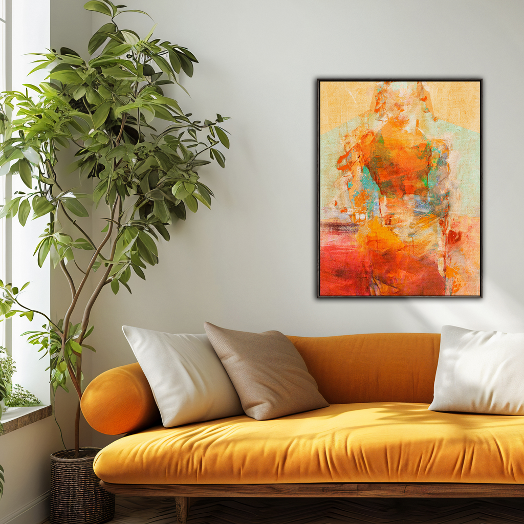 La Mujer - Vertical Canvas Wall Art - Vybe Interior