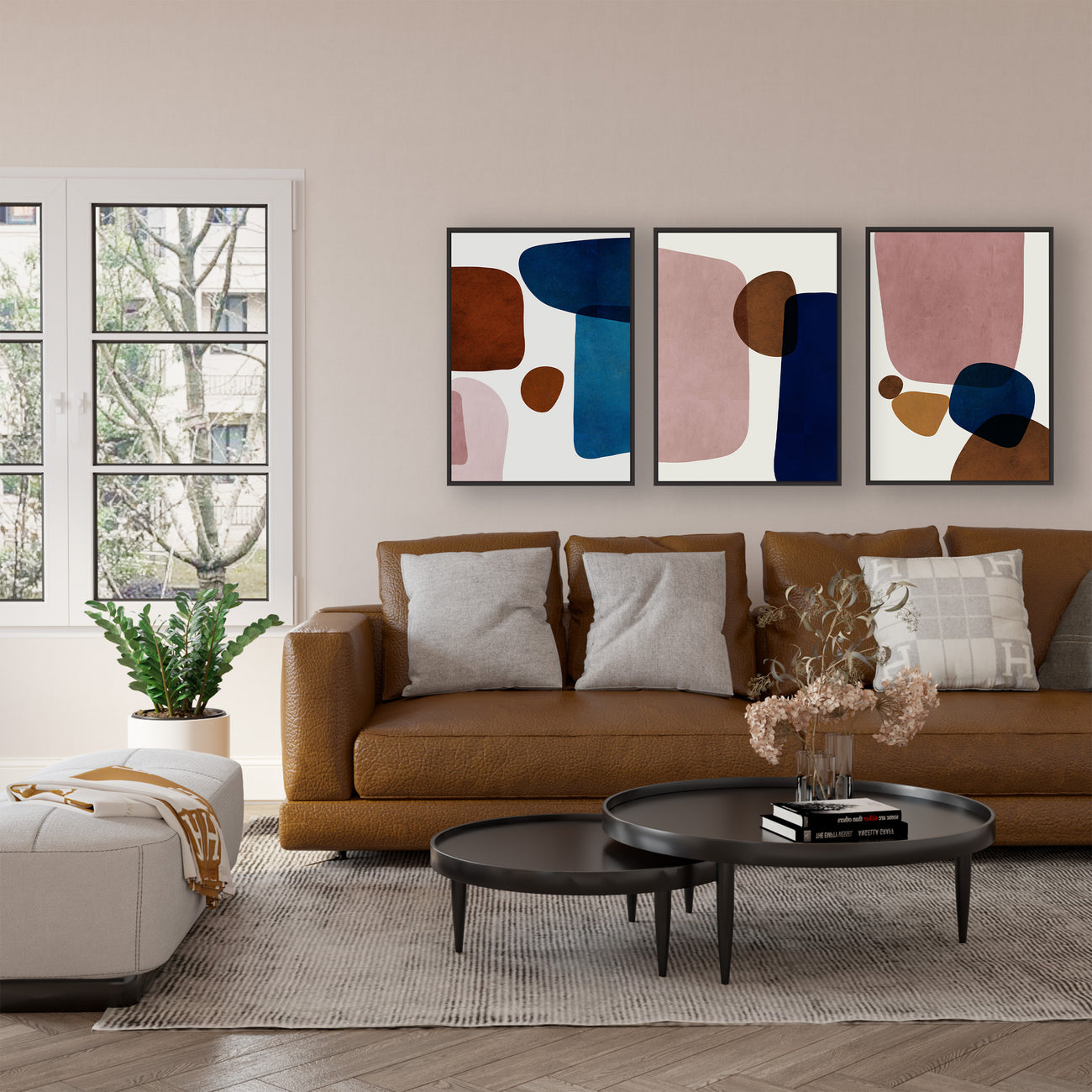 Embodiment - 3-piece Canvas Wall Art - Vybe Interior