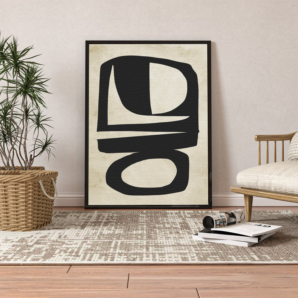 Chance - Vertical Canvas Wall Art - Vybe Interior