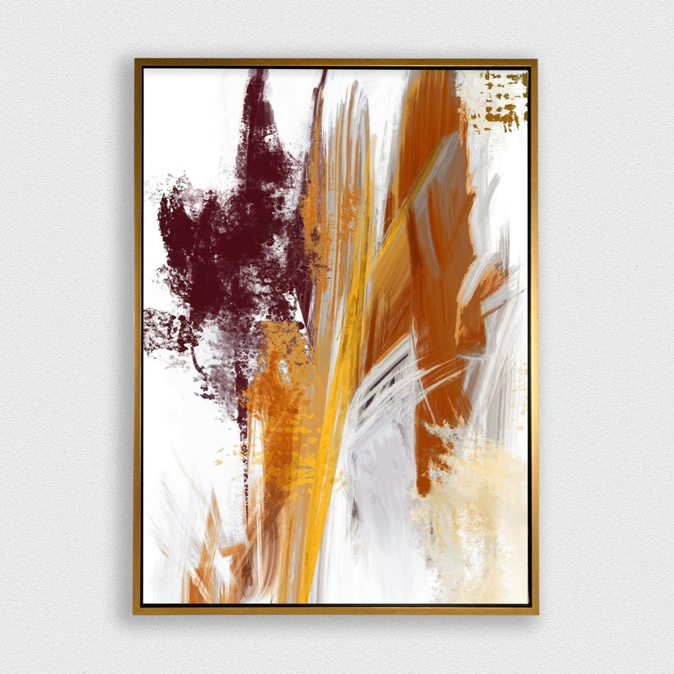 Colorful Abstract - Vertical Canvas Wall Art - Vybe Interior