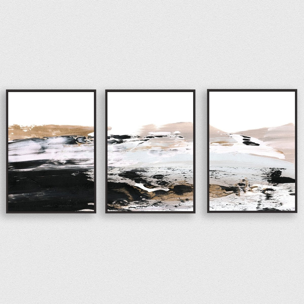 Dune - 3-piece Canvas Wall Art - Vybe Interior