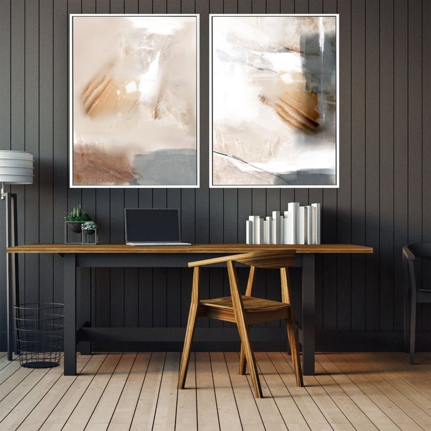 Fondness - 2-piece Canvas Wall Art - Vybe Interior