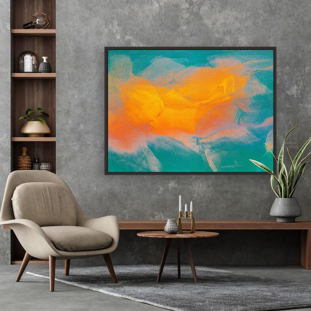 Furious Bull Painting - Vertical Canvas Wall Art - Vybe Interior