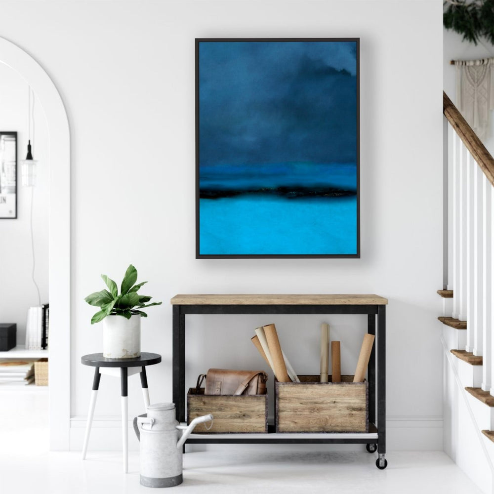 Into the Darkness - Vertical Canvas Wall Art - Vybe Interior