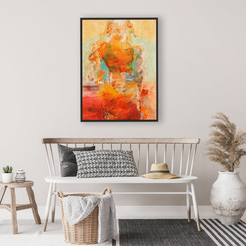 La Mujer - Vertical Canvas Wall Art - Vybe Interior