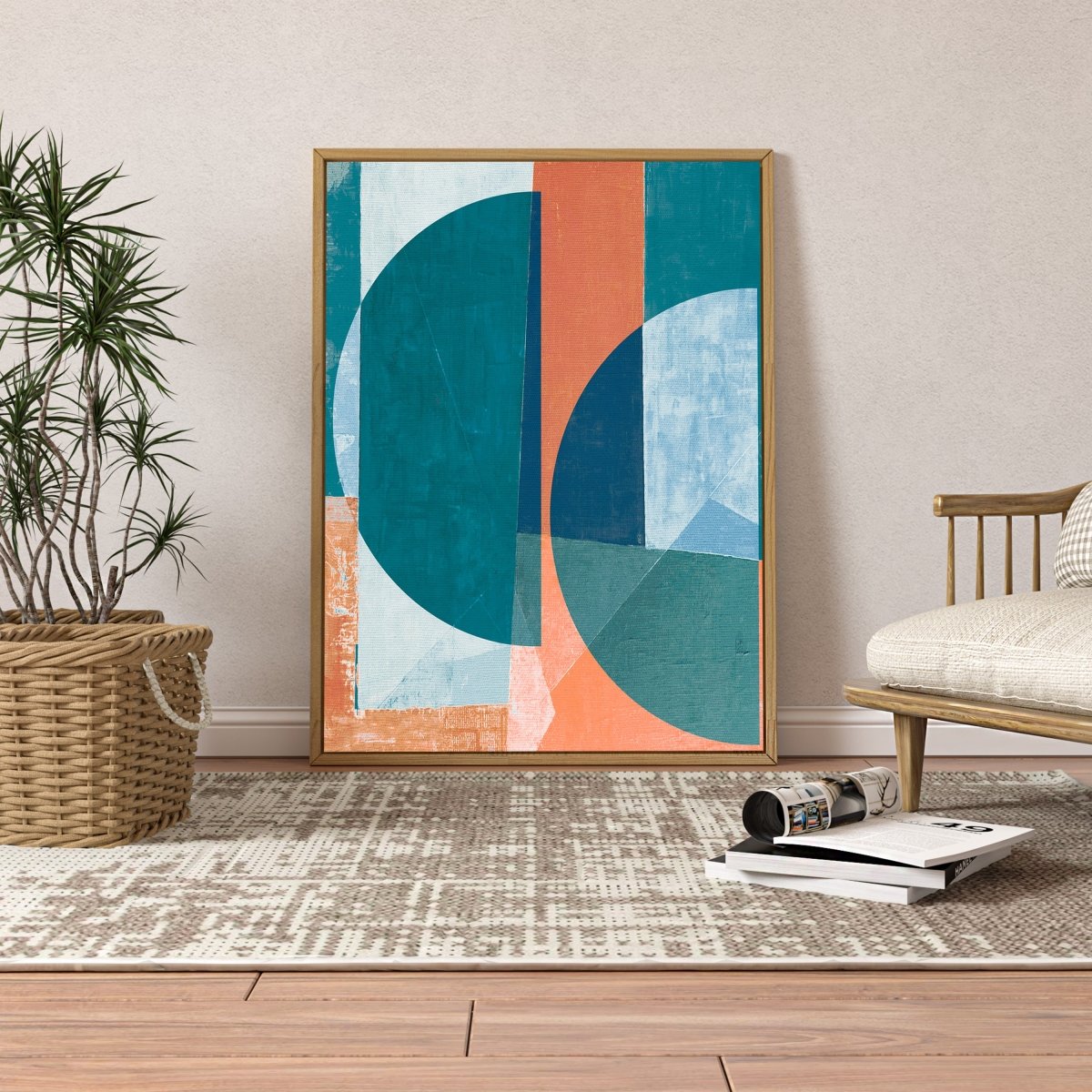 Partition - Vertical Canvas Wall Art - Vybe Interior