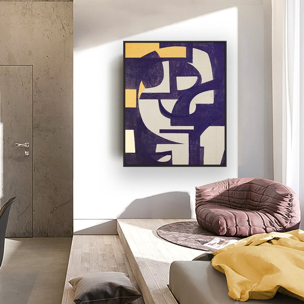 Silent Man - Vertical Canvas Wall Art - Vybe Interior