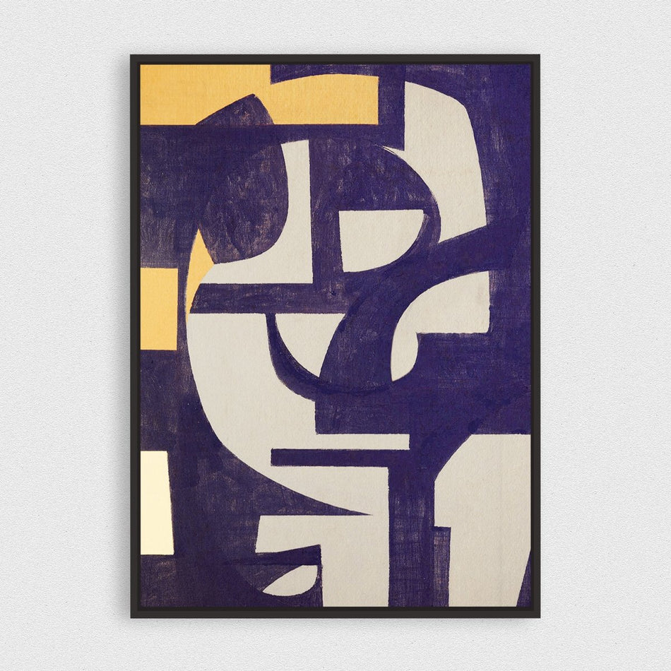 Silent Man - Vertical Canvas Wall Art - Vybe Interior