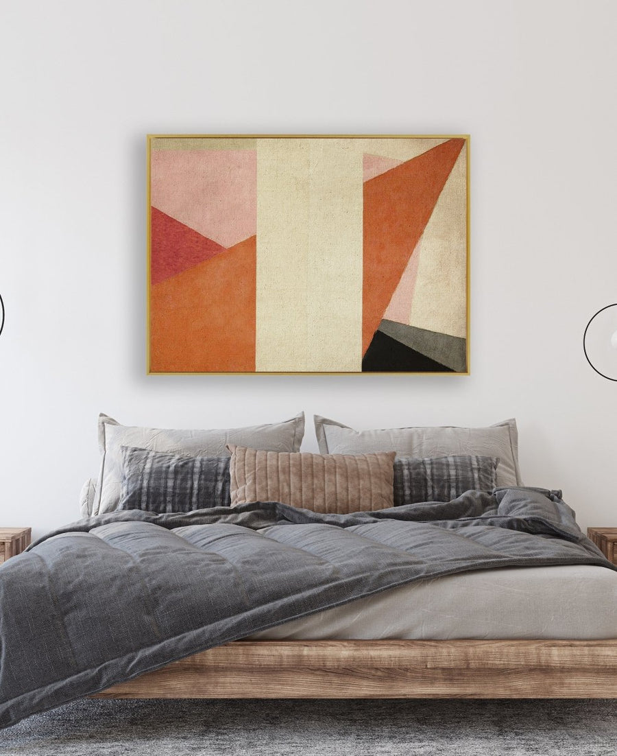 Statement Stripe - Vertical Canvas Wall Art - Vybe Interior