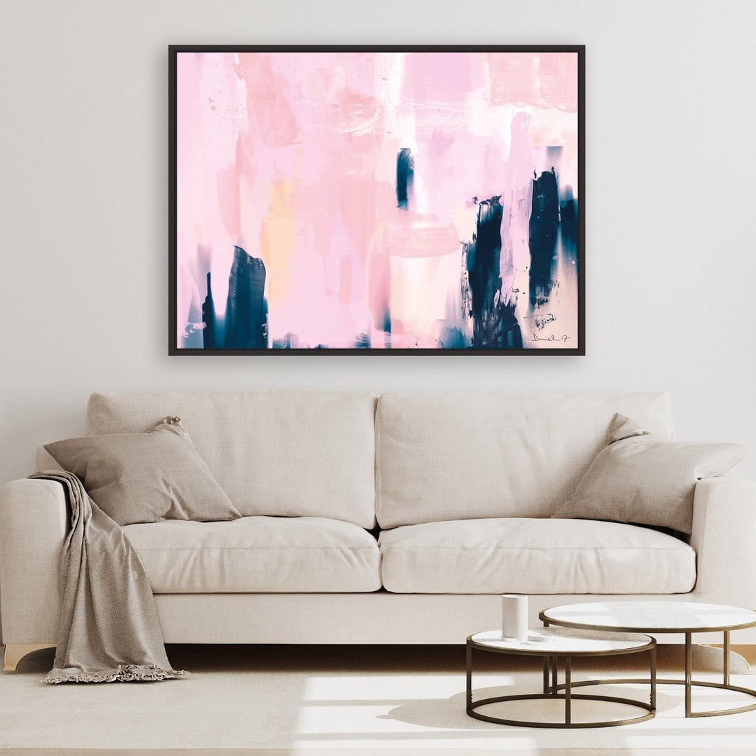 Taffy - Horizontal Canvas Wall Art - Vybe Interior